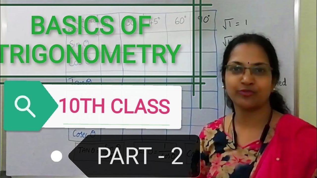 Basics of Trigonometry PART-2 #pythagoras_theorem #trigonometric ratios ...