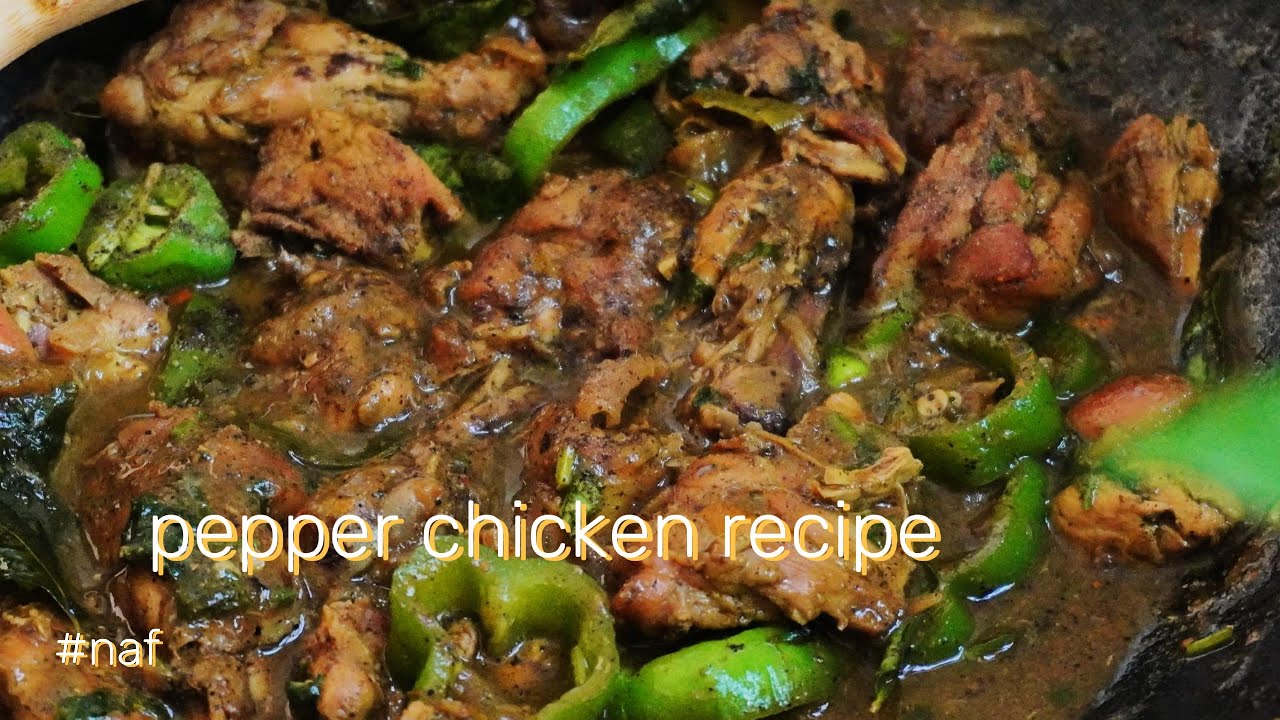 Easy and simple pepper chicken recipe | Desi food recipes | chatapata ...