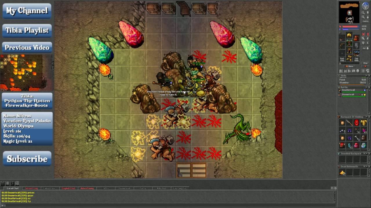 Lets Play Tibia: Behemoth Quest (ENG) - YouTube