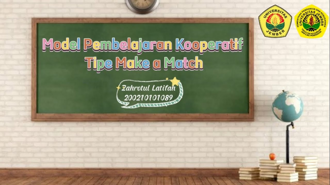 Model Pembelajaran Cooperative Learning Tipe Make a Match - YouTube