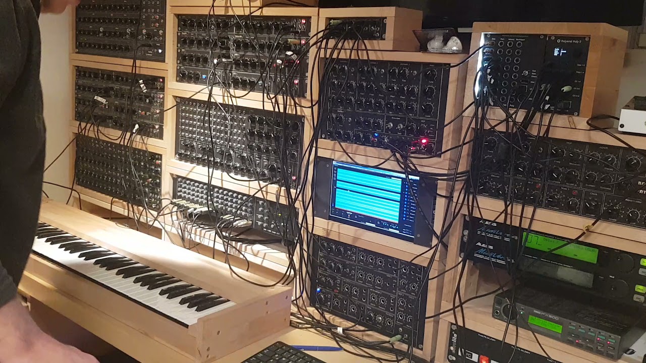 Agent xX - DIY Modular Synth Live Session - YouTube