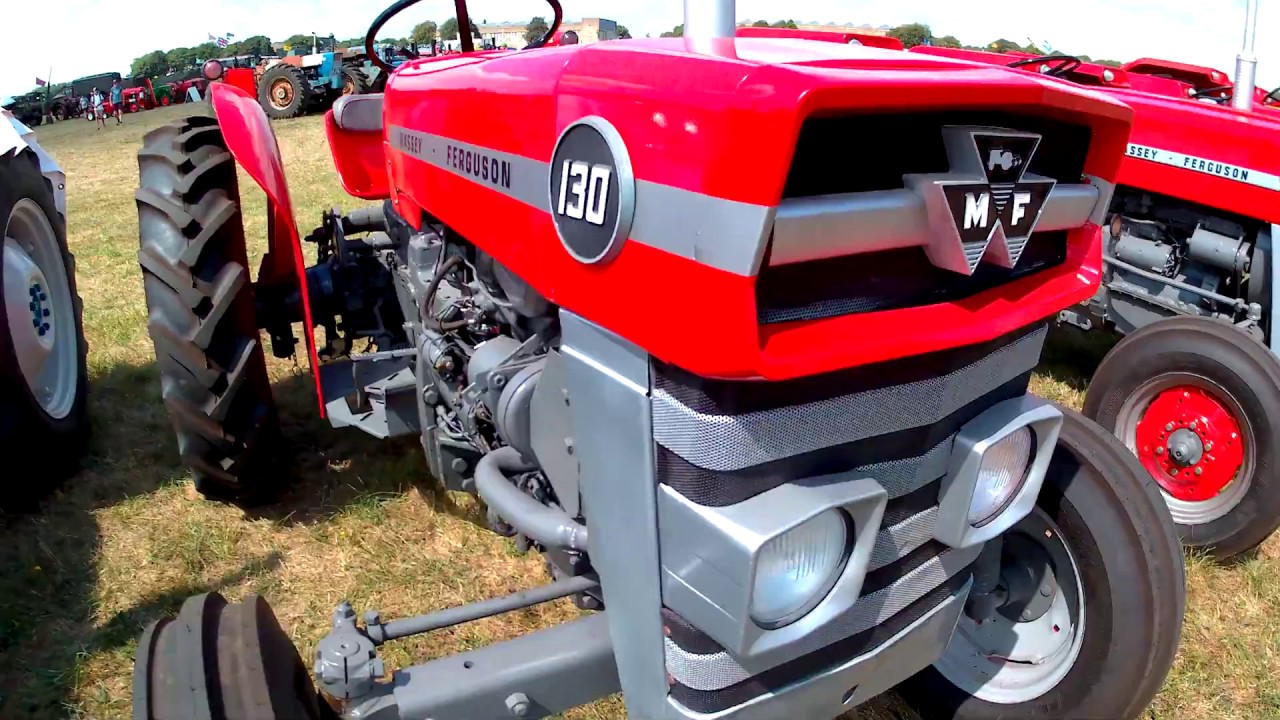 1965 Massey Ferguson 130 1.8 Litre 4-Cyl Diesel Tractor (30HP) - YouTube