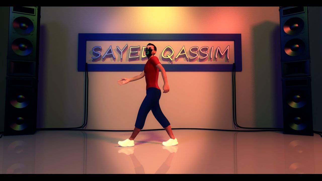 3D Animation Character Dance by Sayed Qassim - YouTube