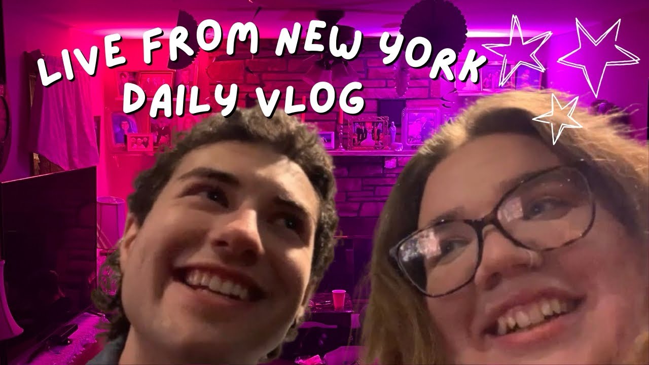 LIVE! from NEW YORK! it’s ME! | saturday night live + daily vlogs - YouTube