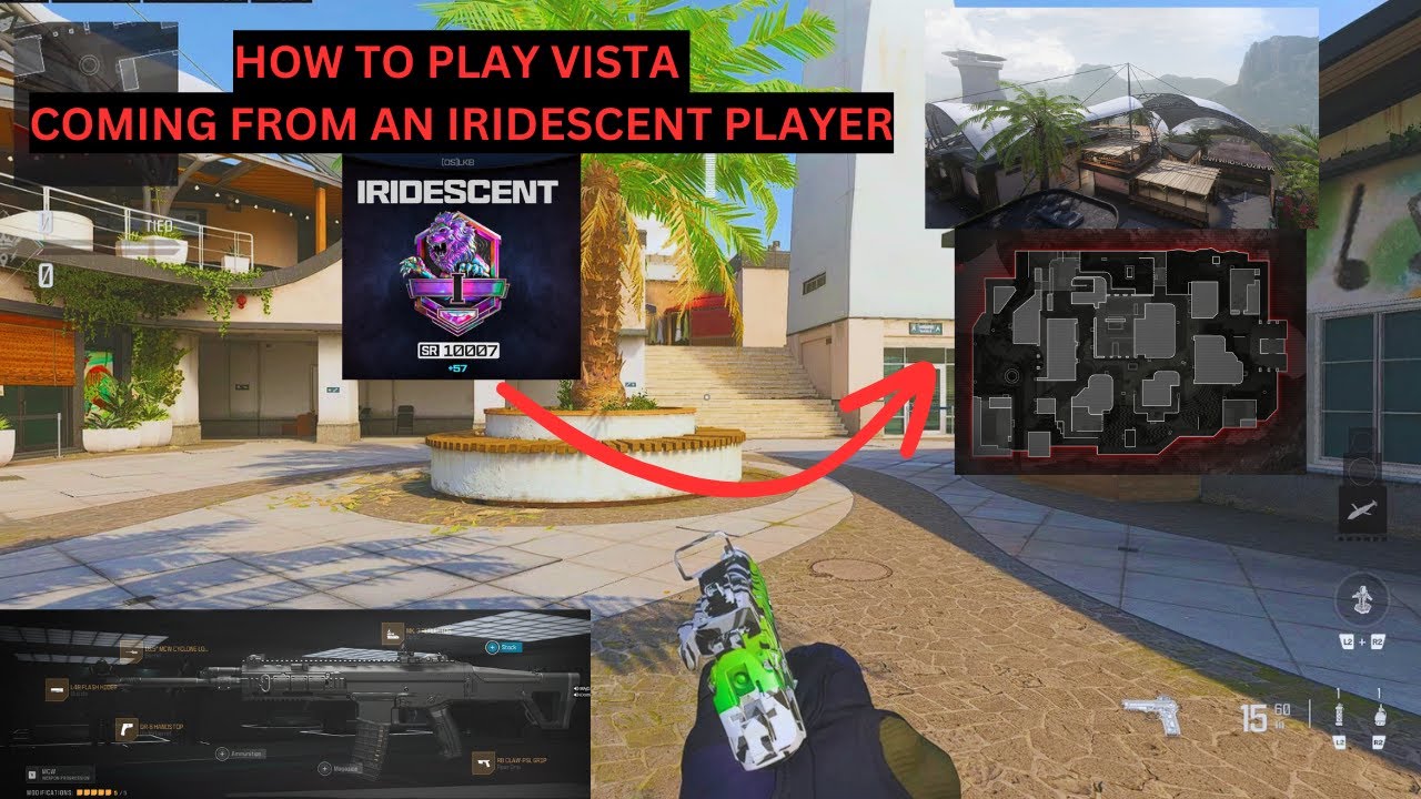 HOW TO PLAY VISTA HARDPOINT AS AN AR IRIDESCENT POV (MCW #1 AR POV ...