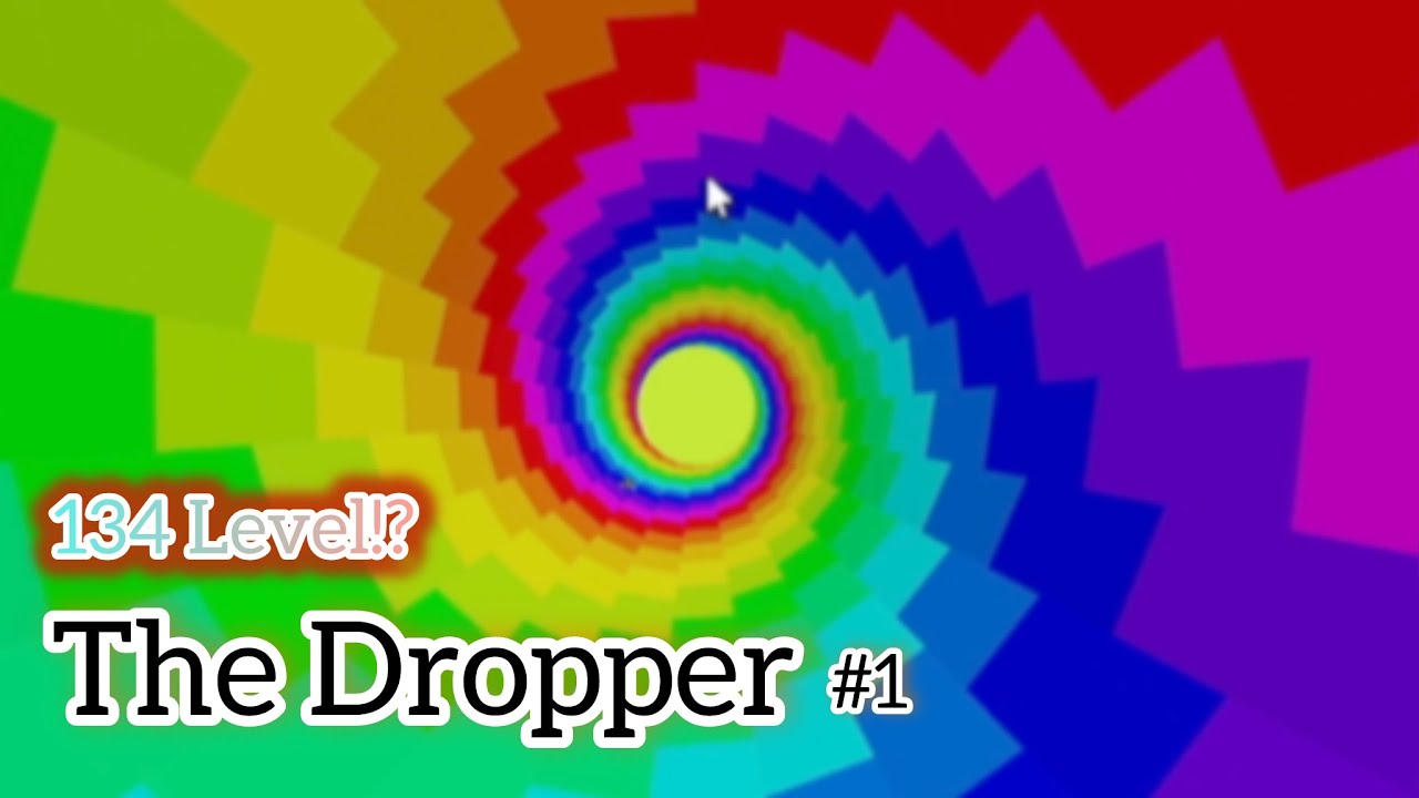 This was my entire Roblox "The Dropper" experience... - Roblox "The ...