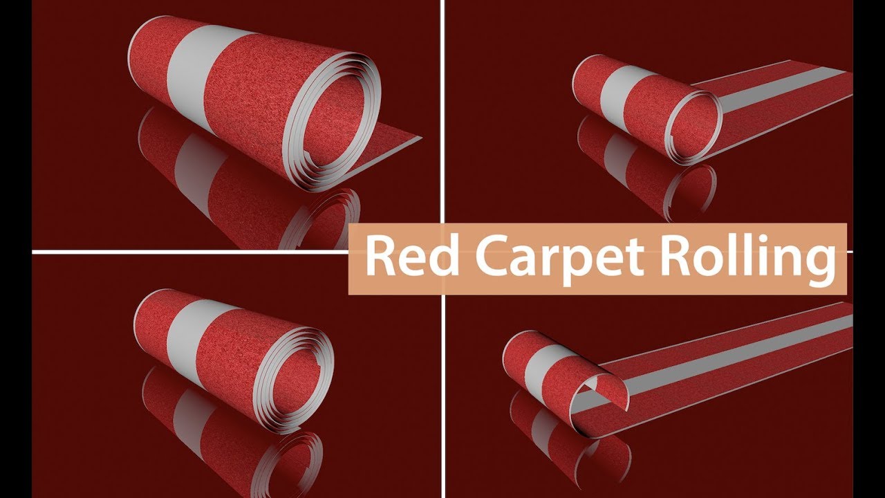 How to Make Rolling Red Carpet Animation Tutorial - YouTube