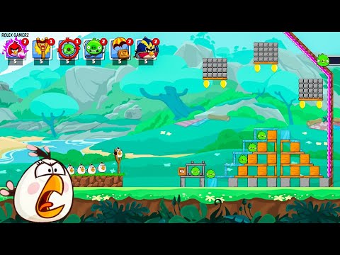 Angry Birds - Matilda bird freed from the cage |gameplay Walkthrough ...