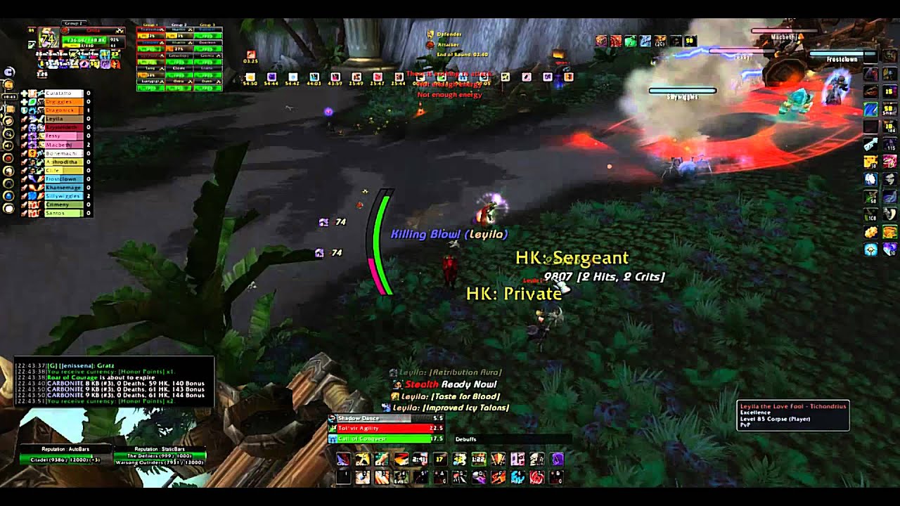 WoW World of Warcraft WEP PvP Battleground 4.3 - Strand of the Ancients ...