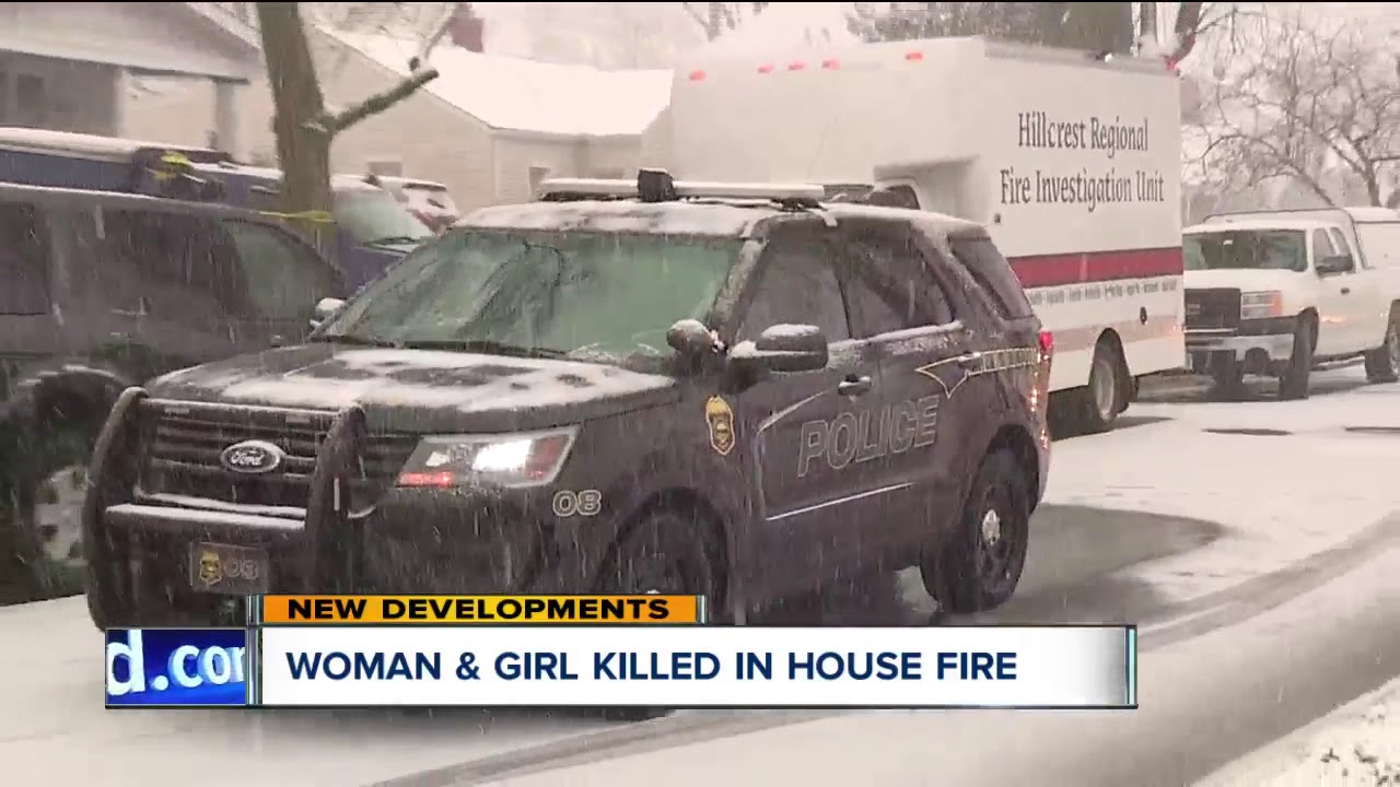 Woman, girl killed after Mayfield Heights house fire - YouTube