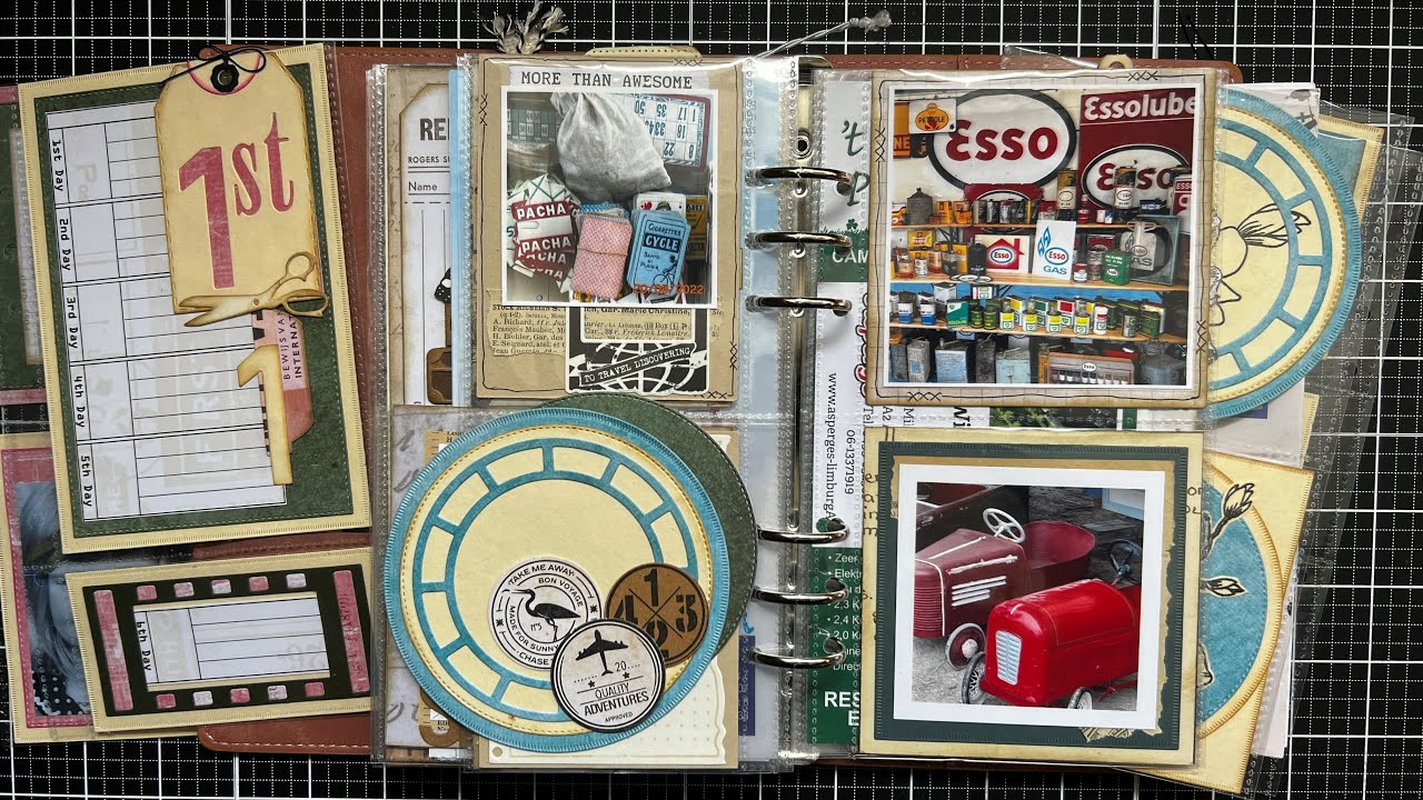 Holiday Journal & Pocket page inserts | FB Live Dutch 23-8-22 - YouTube