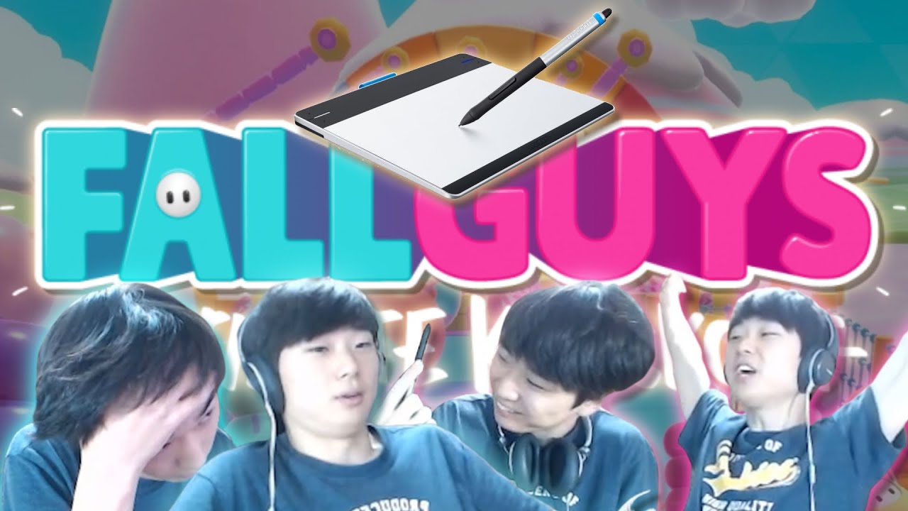 Hugofrost | Fall Guys with a Tablet: A Hacker's Game [+ REACTION] - YouTube