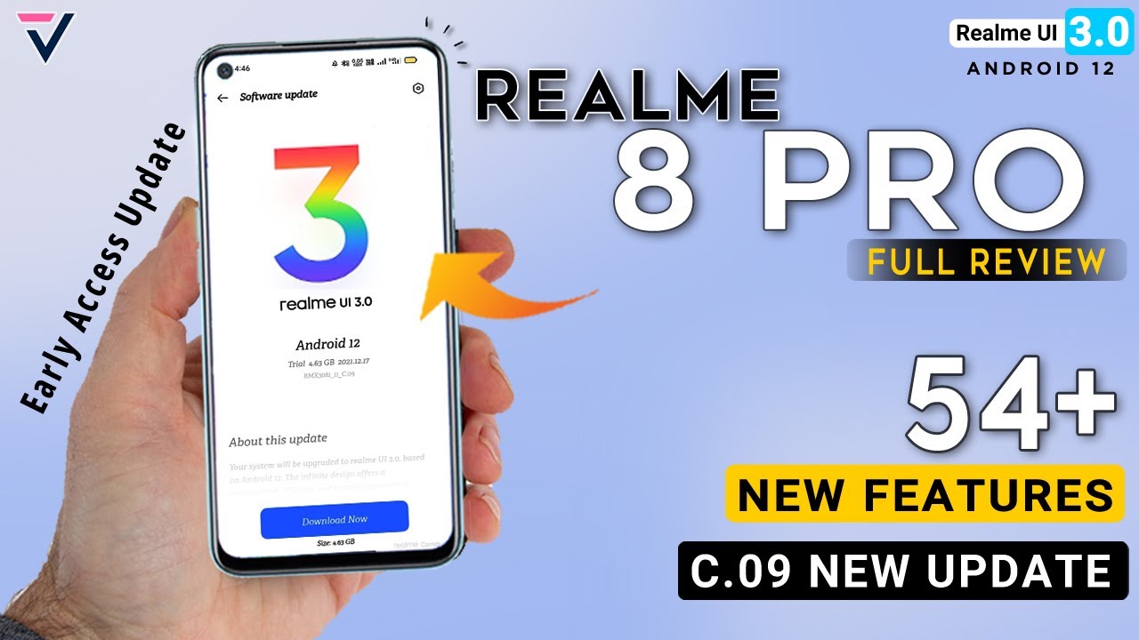 Realme 8 Pro Realme UI 3.0 C.09 Update Full Review | Realme UI 3.0 ...