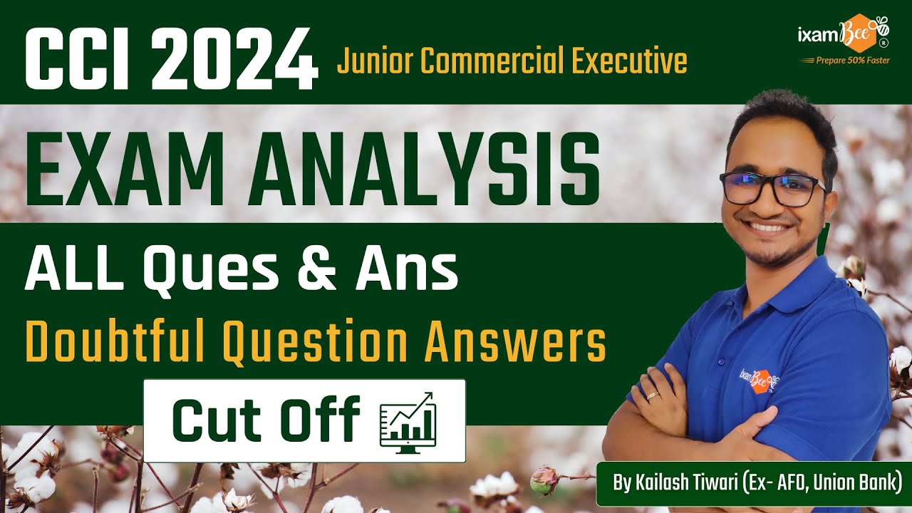 CCI Exam Analysis 2024 | All Qs & Ans| Doubtful Questions || Expected ...
