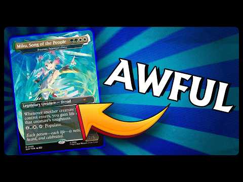 The Hatsune Miku Commander Deck Is Embarrassing