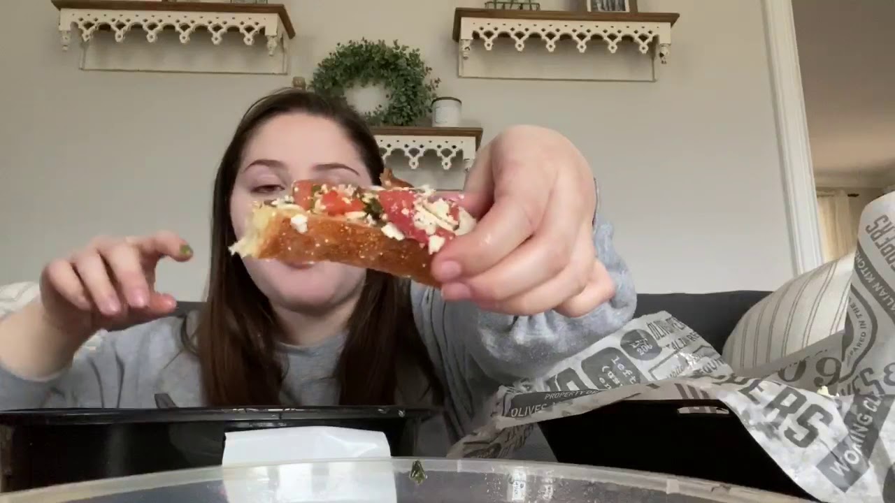 *MUKBANG* Italian FOOD *loud chewing, lip smacking, and chewing with ...