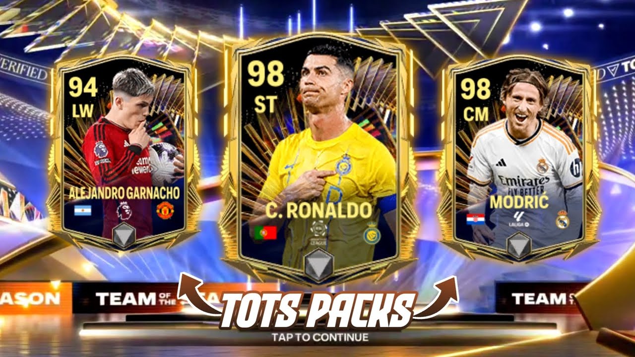 I GOT MODRIC, RONALDO, GARNACHO FROM TOTS EXCHANGE PACKS OPENING! Fc ...