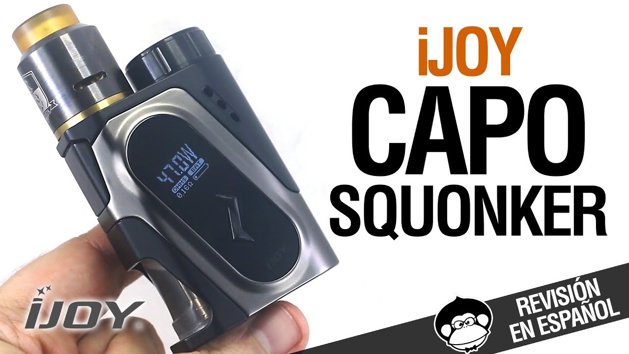 iJoy Capo SQUONKER / con un TAMAÑO... ¡¡SORPRENDENTE!! / revisión - YouTube