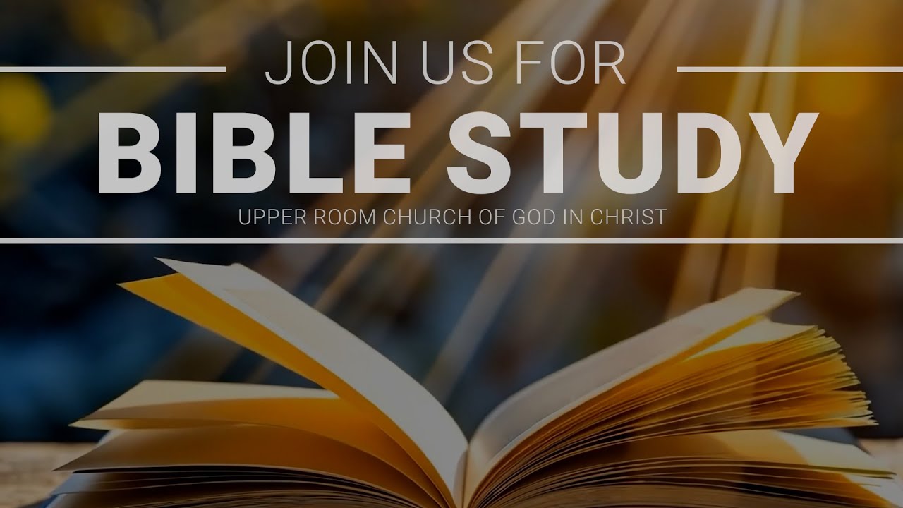 Bible Study & Prayer for OUR Bishop! | Tonight @ 7:30pm EST - YouTube