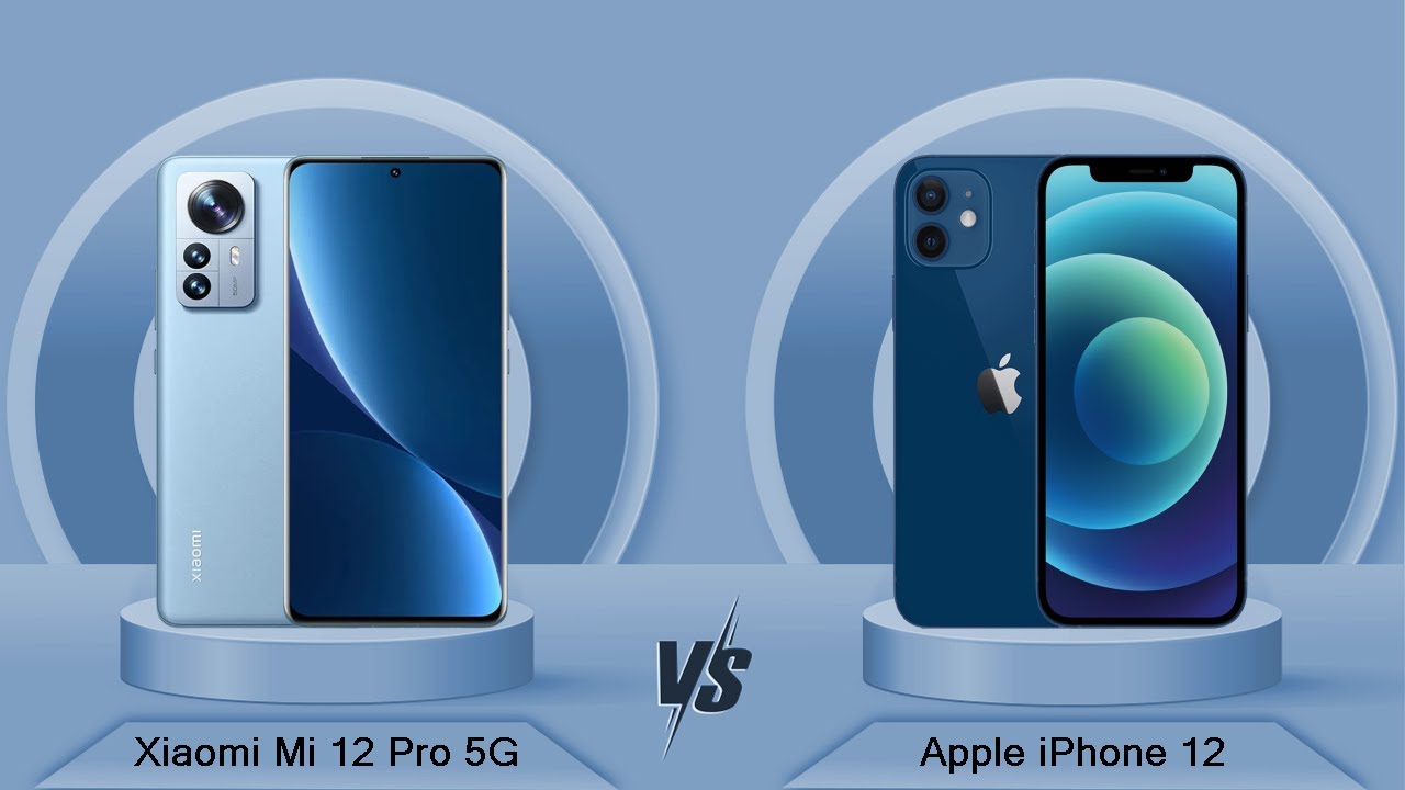 Xiaomi Mi 12 Pro 5G Vs Apple iPhone 12 - Full Comparison [Full ...
