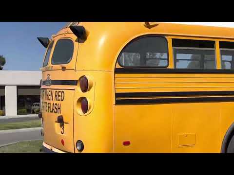 1967 Crown Tandem Axle Bus Drives like new - YouTube