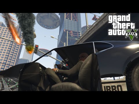 GTA V Modları - UZAYLI İSTİLASI VE METEOR MODU