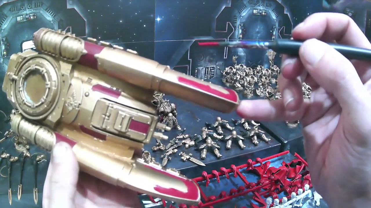 WHMS PT3 24 hr Adeptus Custodes Dread Host Army Warhammer 40k team 30k ...