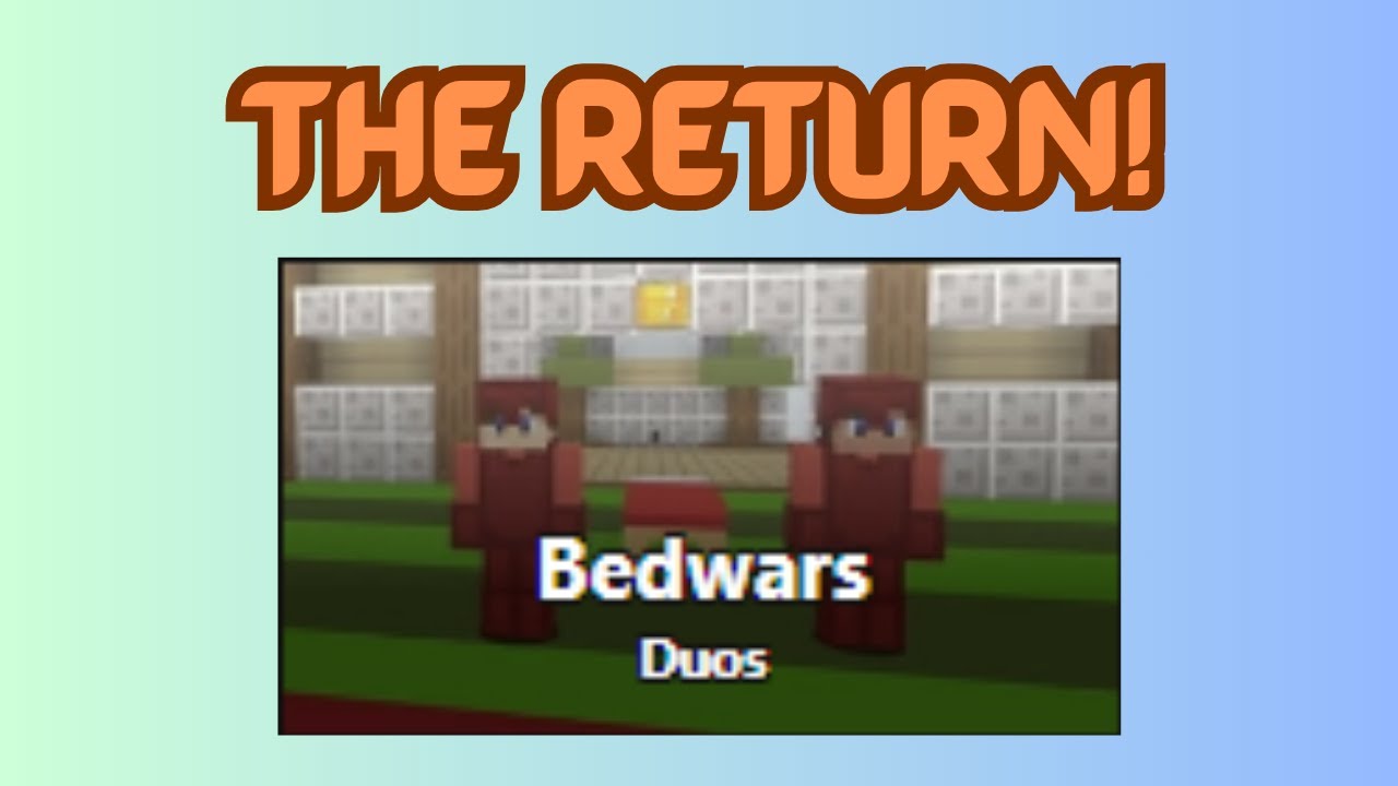 Bloxd.io bedwars commentary ep17 - THE RETURN TO BEDWARS! - YouTube