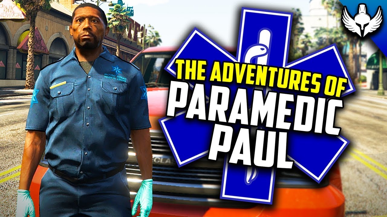 PARAMEDIC PAUL!! | GTA 5 EMS Mod (Detective Danger Parody) - YouTube