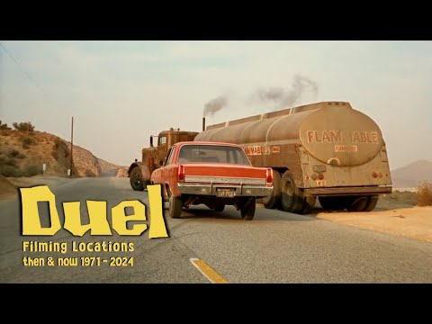 Duel / Duell | Film Locations then and now | 1971 - 2024