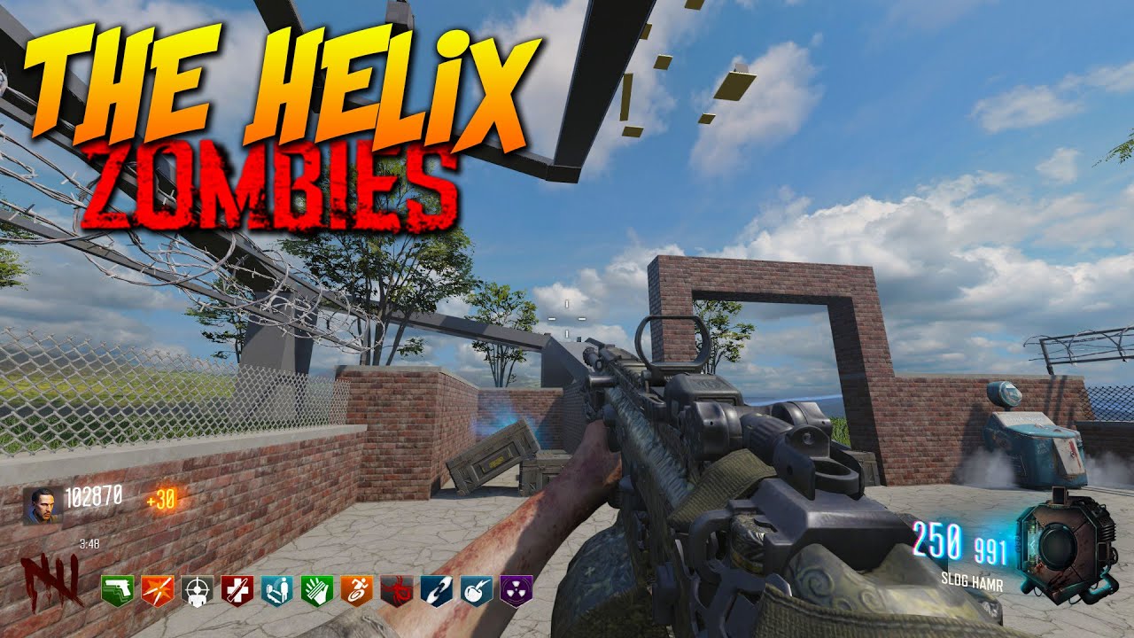 The Helix - A Black Ops 3 Custom Zombies Map - YouTube