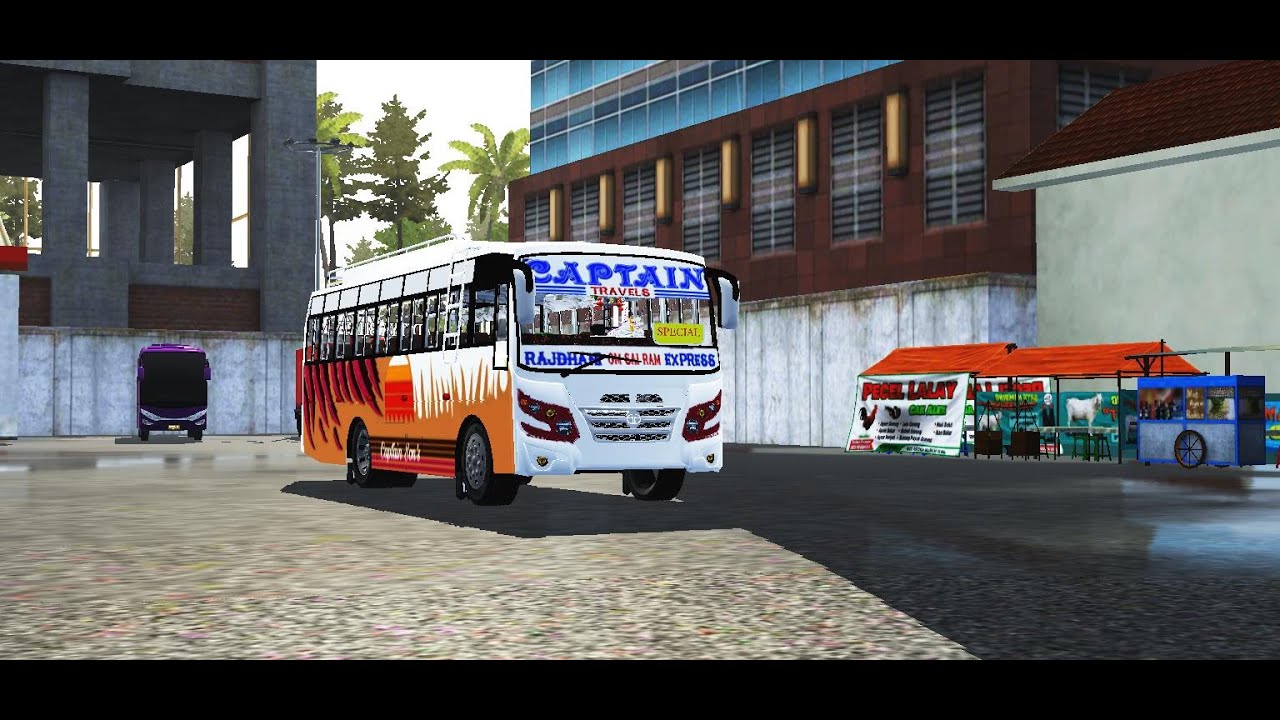 NEW CAPTAIN COACH BUS SERVICE : 👍 Good stream | #BUSSID | Streaming ...