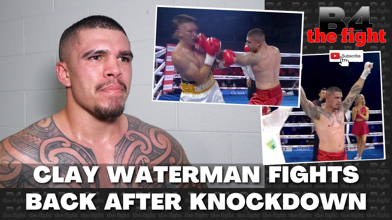 Clay the weapon Waterman Post Fight interview - YouTube
