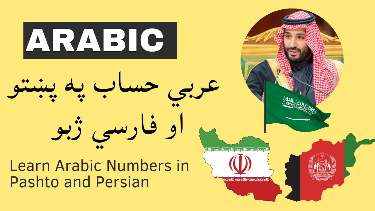 Learn Arabic Numbers in Pashto and Persian 21 to 40 - YouTube