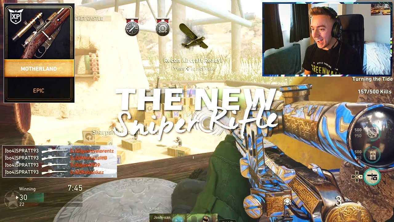 The NEW '3-Line Rifle' SNIPER + Master Prestige Rewards!! - YouTube