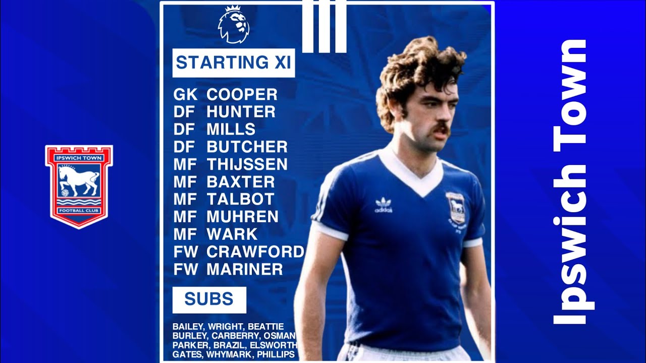 Ipswich Town Greatest All-Time Team (Starting XI and Subtitues) - YouTube