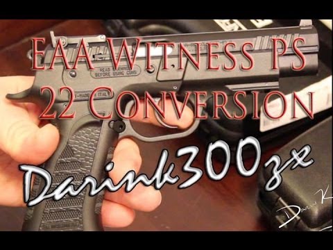 EAA Tanfoglio Witness 22 conversion - YouTube