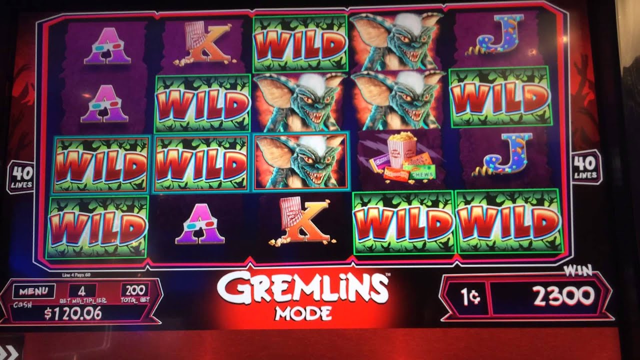Reno Slots--GREMLINS Live Play with Bonuses - YouTube