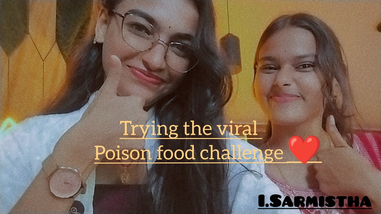 “Testing the Viral Poison Trend | FUN Challenge with my roommate " # ...