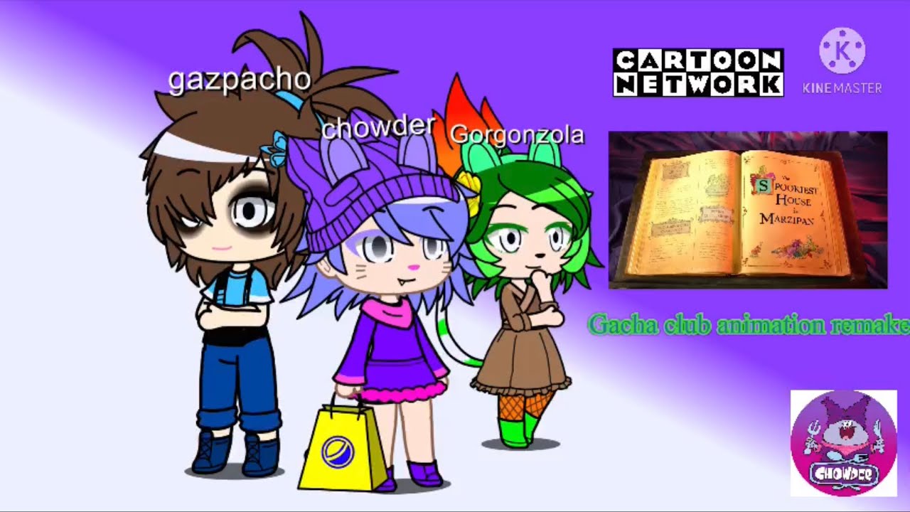 Chowder: the spookiest house in marzipan//Gacha club animation remake ...