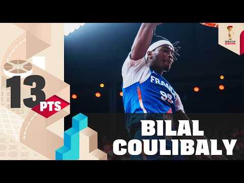🇫🇷 Bilal Coulibaly MVP | Full Highlights | #FIBAWC European Qualifiers 2027