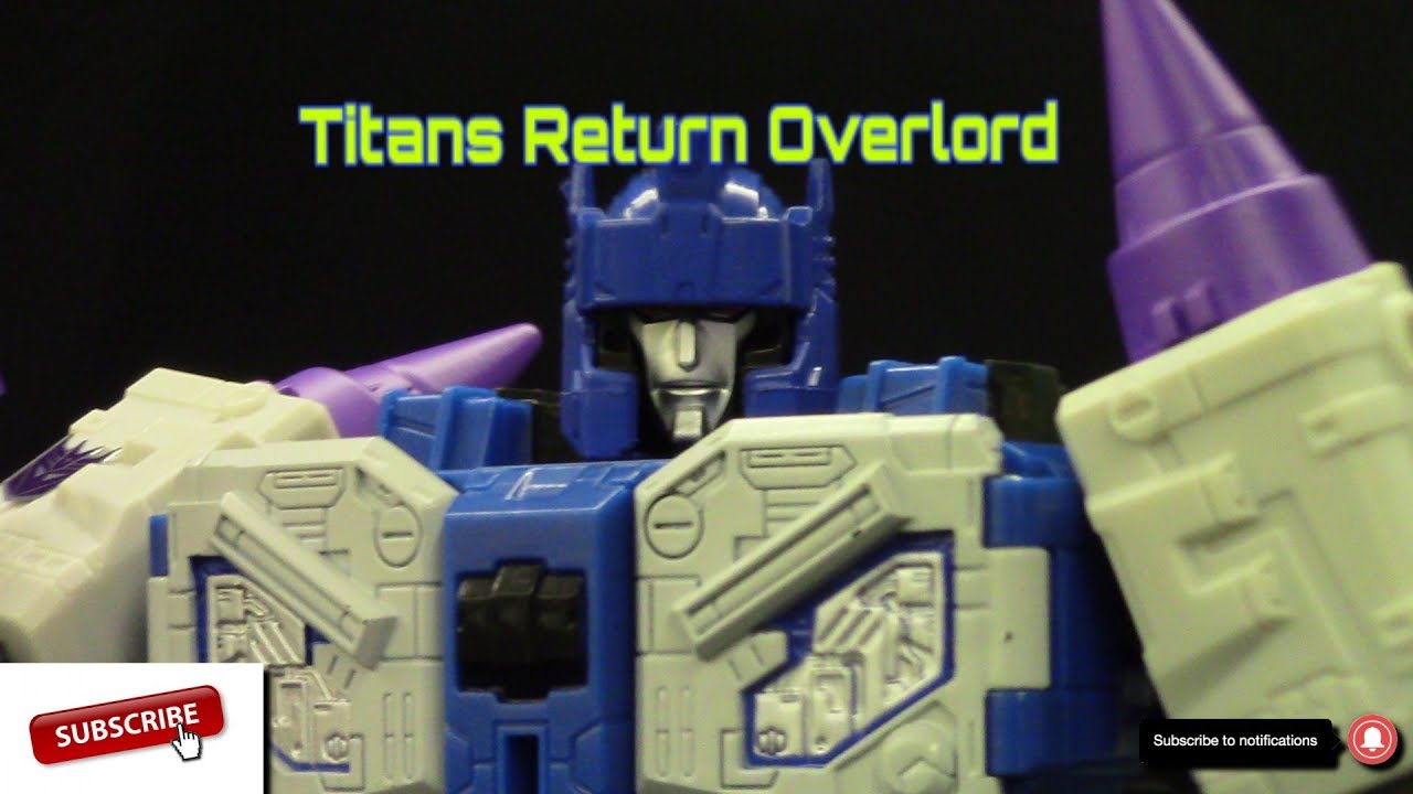 Transformers Titans Return Overlord Review - YouTube
