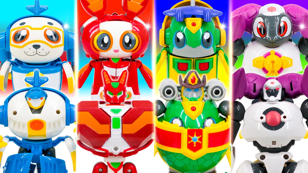 Super Animal Transformers BouncyRabbit IntellectualTurtle RichSeal ...