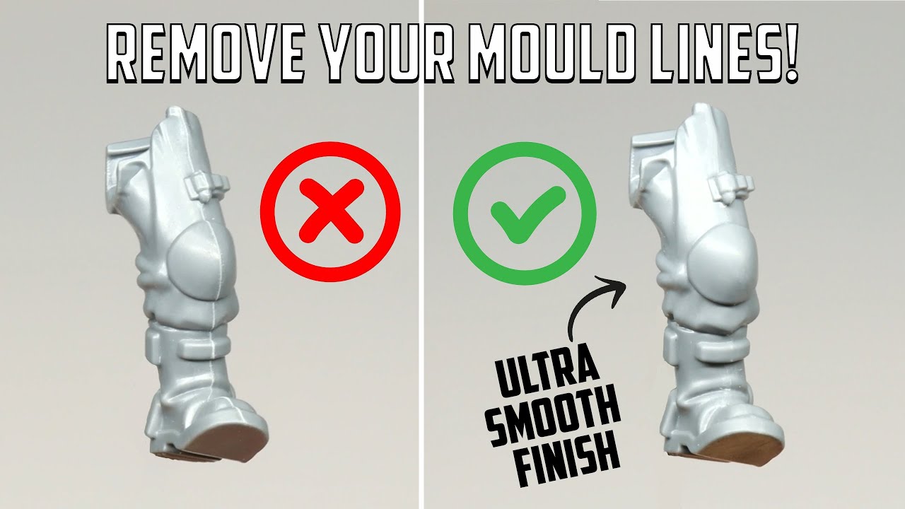 Removing Mould Lines MADE EASY! - YouTube