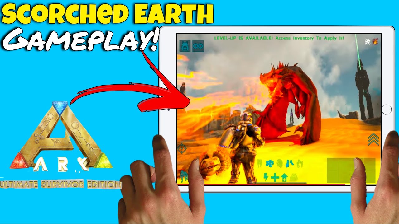 NEW Revamp Scorched Earth Gameplay &Features🔥- Ark Mobile Revamp (Beta ...