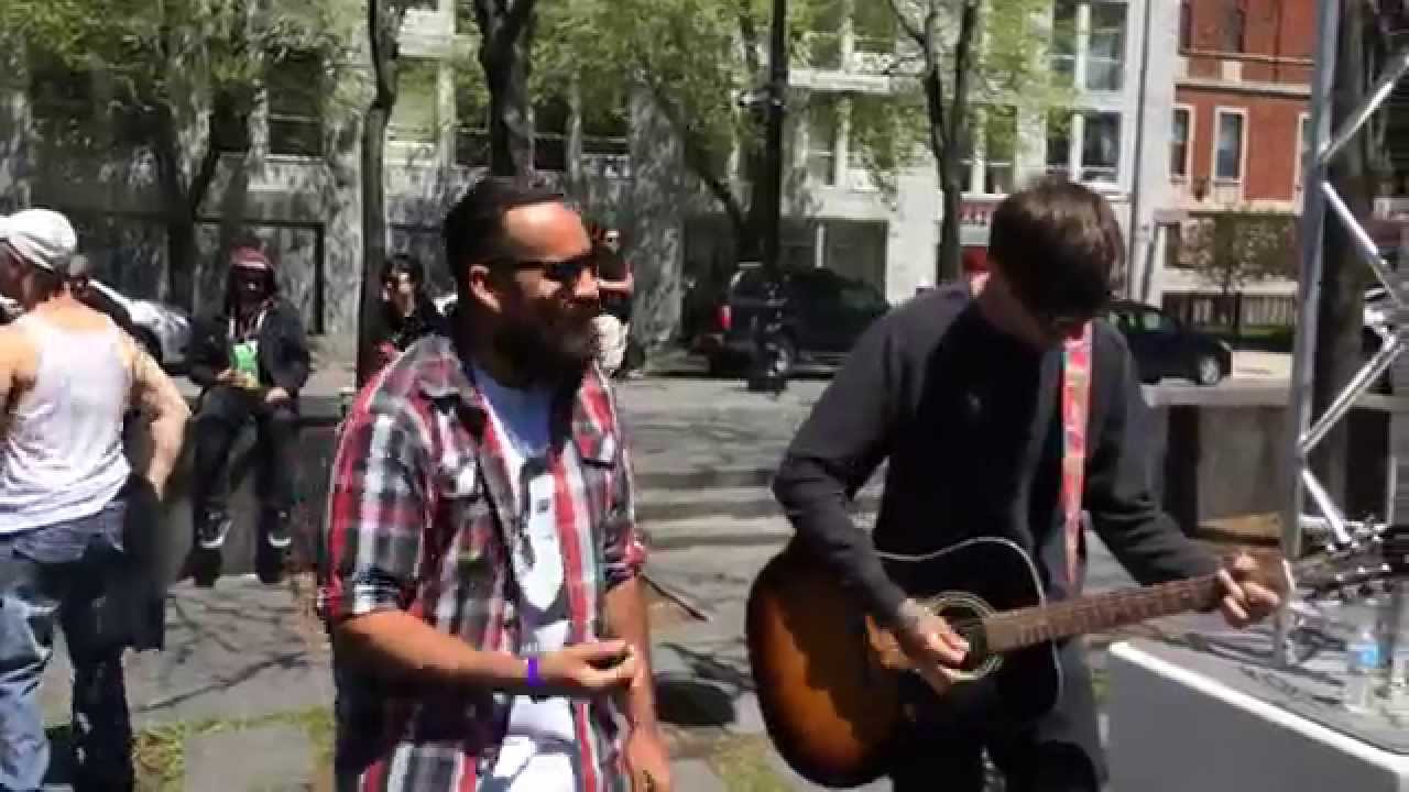 Overseas - Charleston (Acoustic, at Peace Park, Montreal) - YouTube