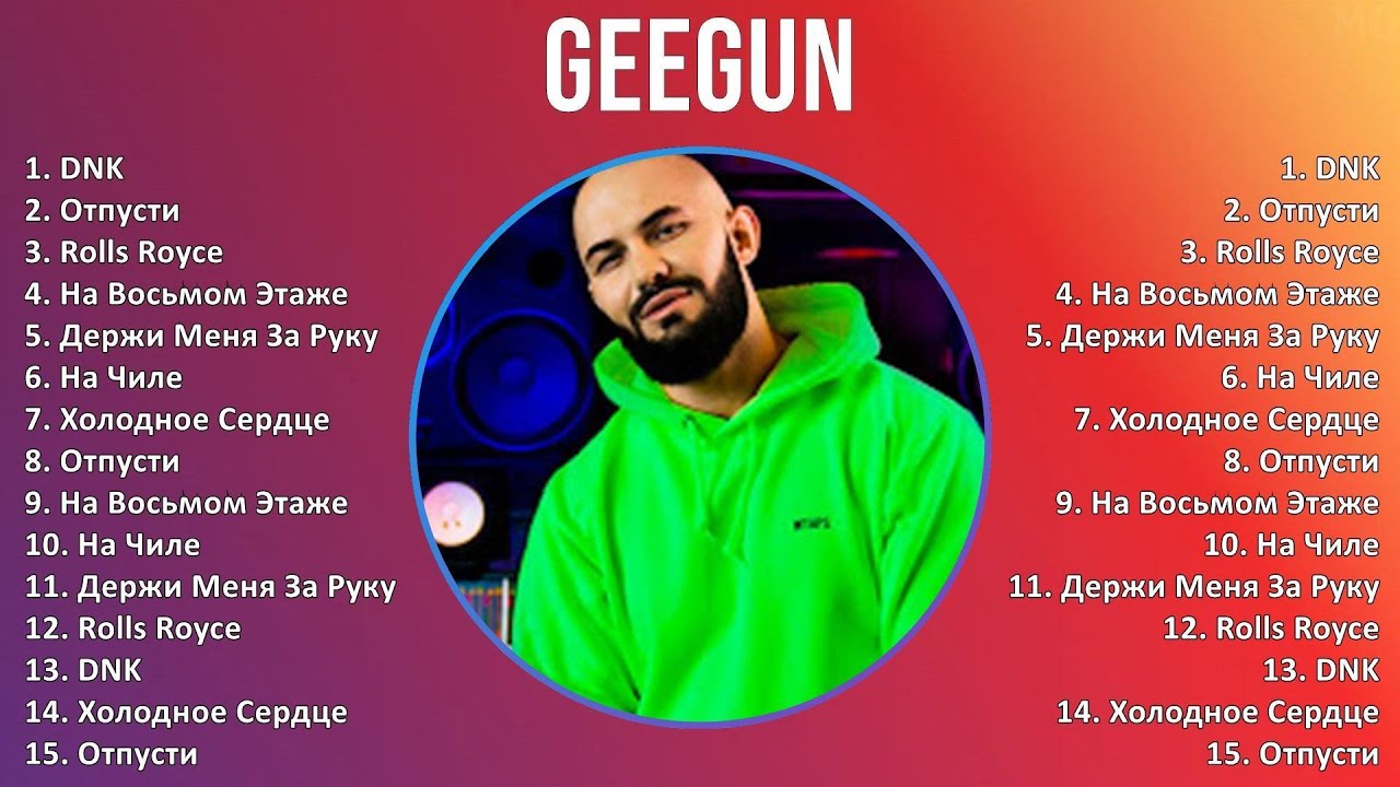 GeeGun 2025 MIX Top Hits - DNK, Отпусти, Rolls Royce, На Восьмом Этаже ...
