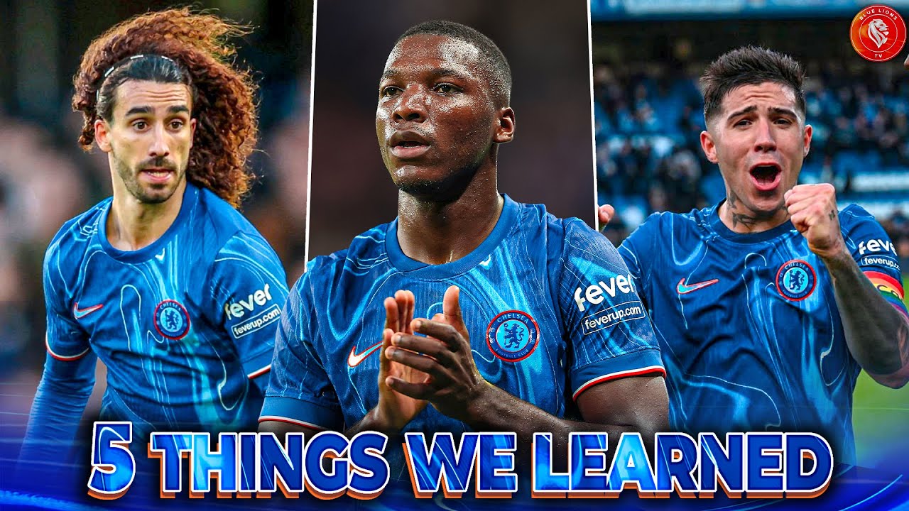 Caicedo’s Inverted Role🧠 Genius? Cucurella World’s BEST LB? || 5 Things ...
