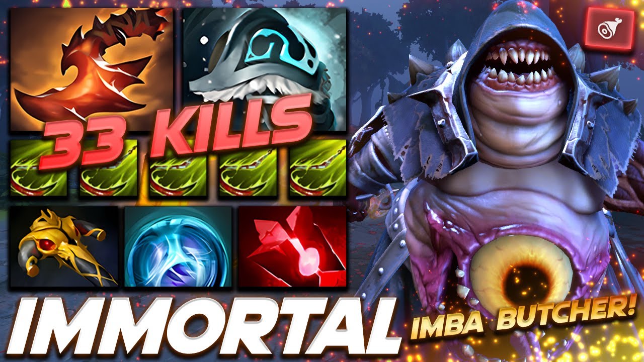 PUDGE 33 KILLS IMBA - Dota 2 Pro Gameplay [Watch & Learn] - YouTube