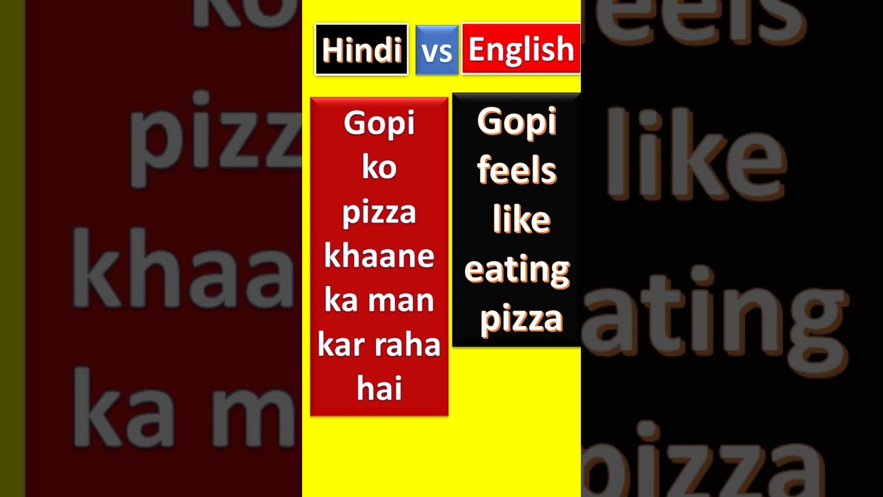 Man Kar Raha Hai In English Daily Use English Sentence English Speaking Man Kar Raha Hai In English Daily Use English Sentence English Speaking